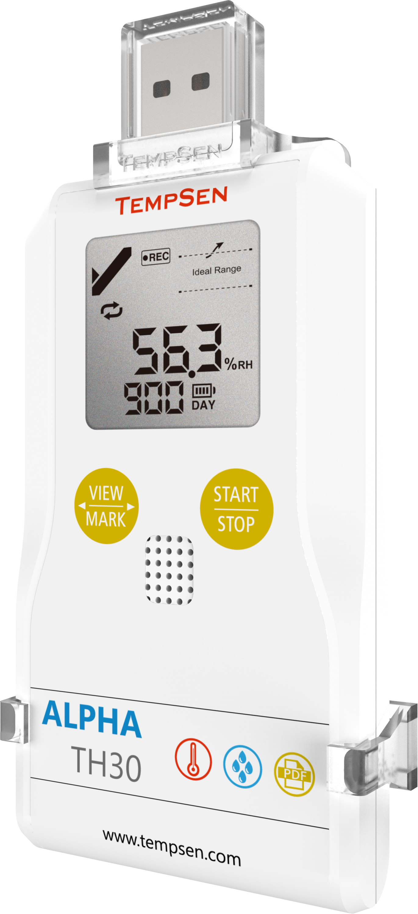 Alpha TH30 TempSen Humidity & Temperature Data Logger