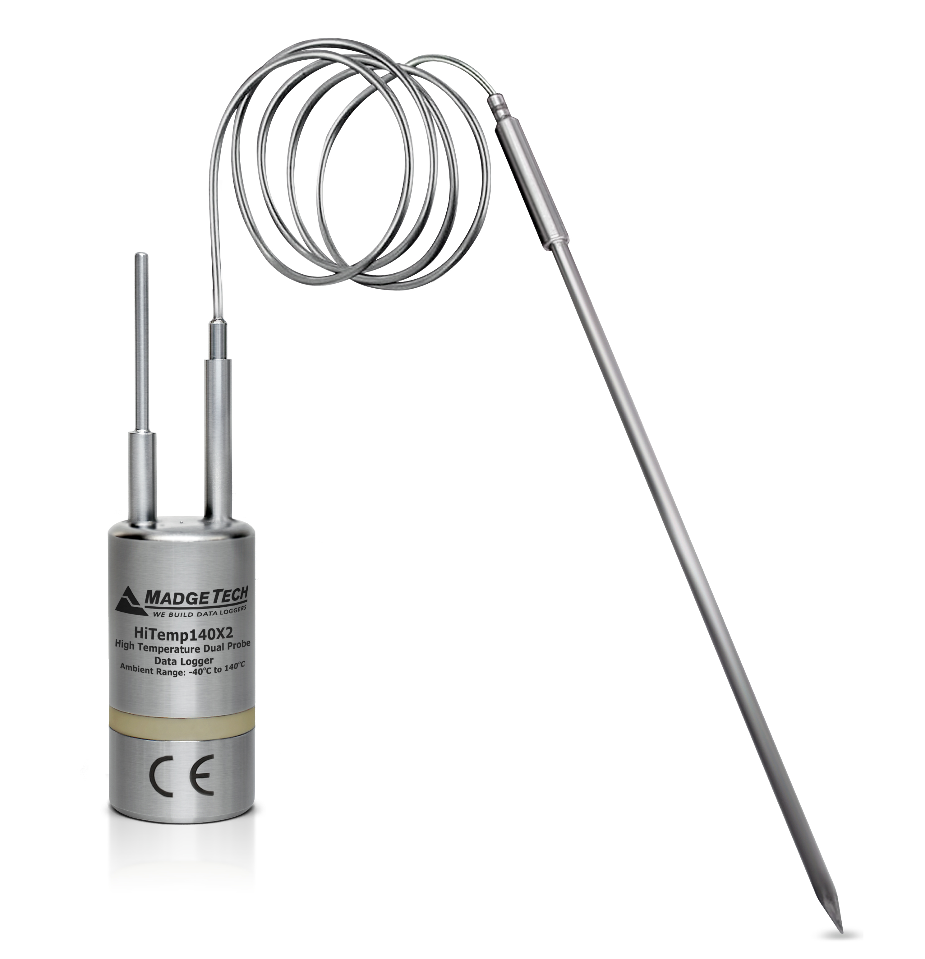 HiTemp140-X2 Data Logger with Dual Temperature Probe