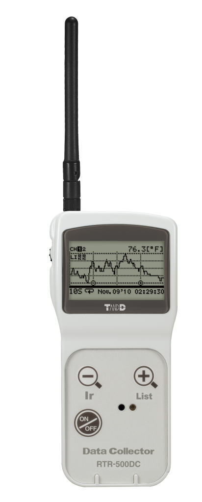 RTR-500DC Hand Held Wireless Data Logger | T&D at Loggershop