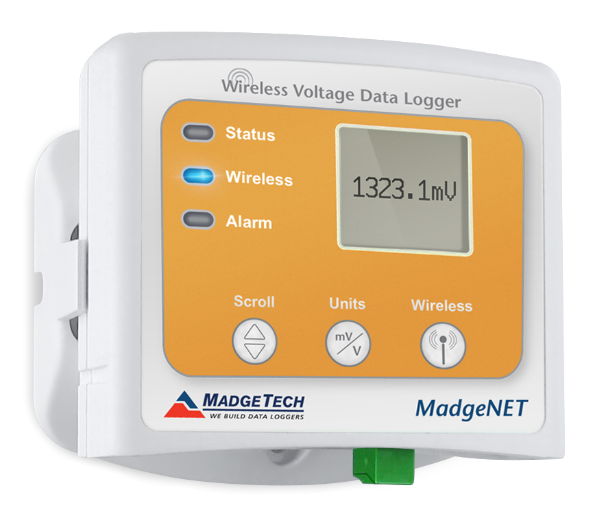 RFVolt2000A MadgeTech Voltage Data Logger | Loggershop