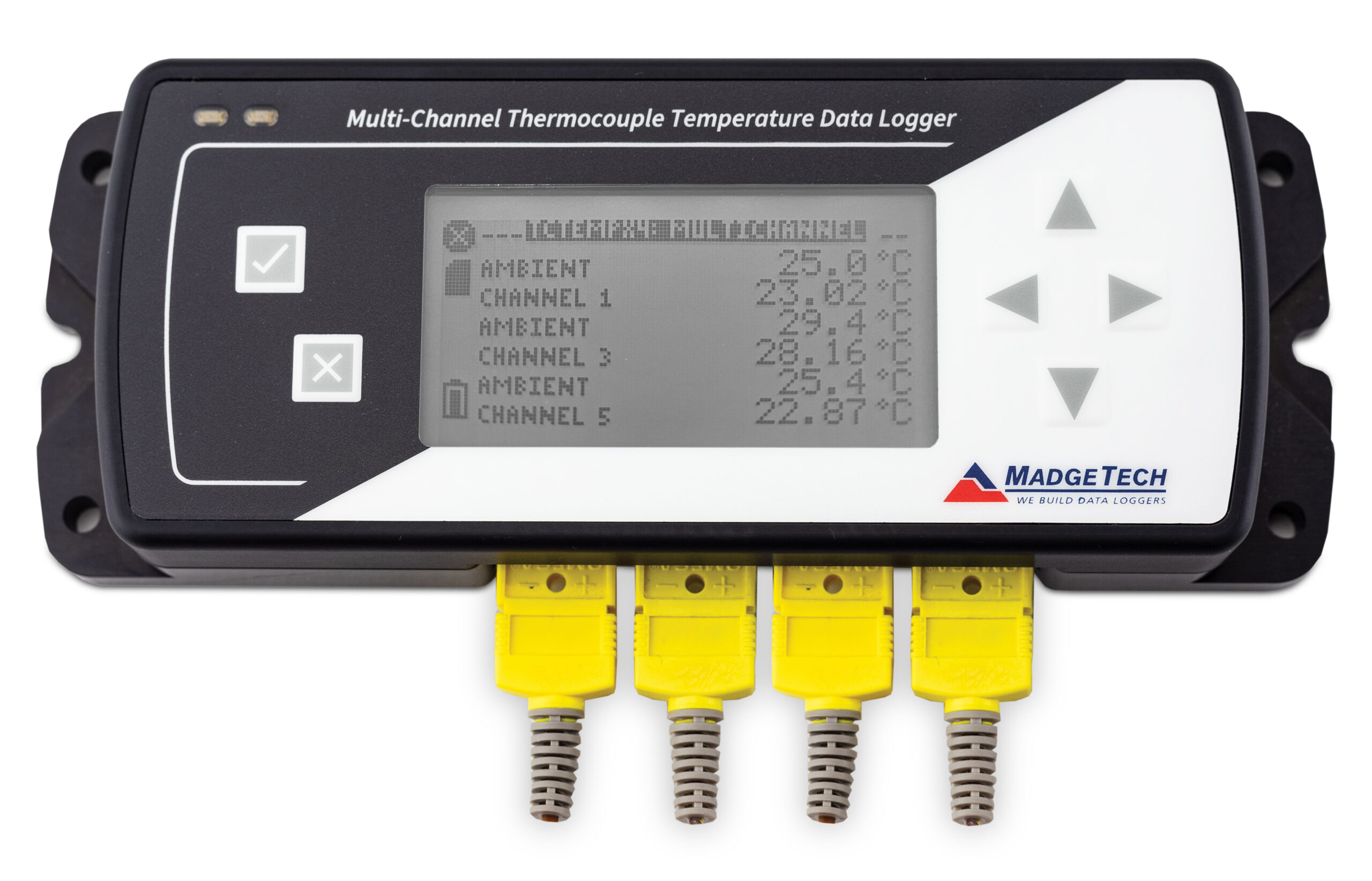 MadgeTech TCTempLCDX Thermocouple Data Logger with Display – Loggershop