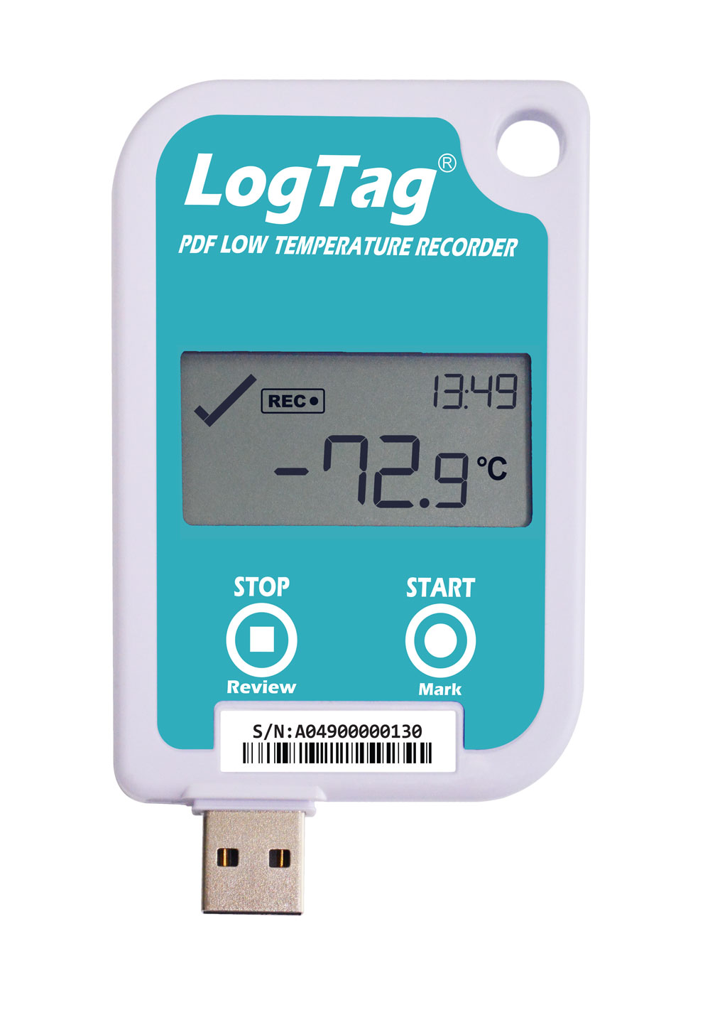 LogTag UTREL16 Low Temperature Vaccine Data Logger