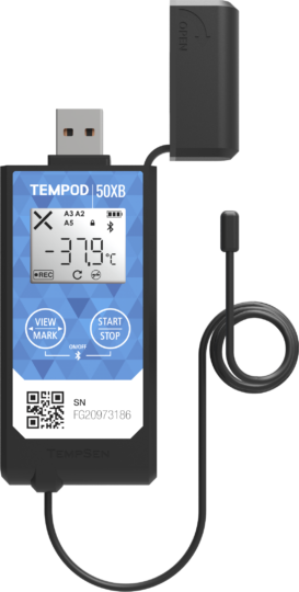 Tempod 50XB Temperature Bluetooth Data Logger – Loggershop