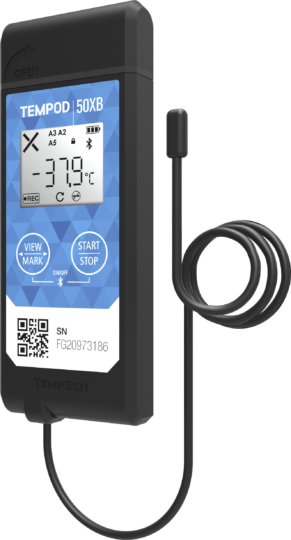 Tempod 50XB Temperature Bluetooth Data Logger – Loggershop