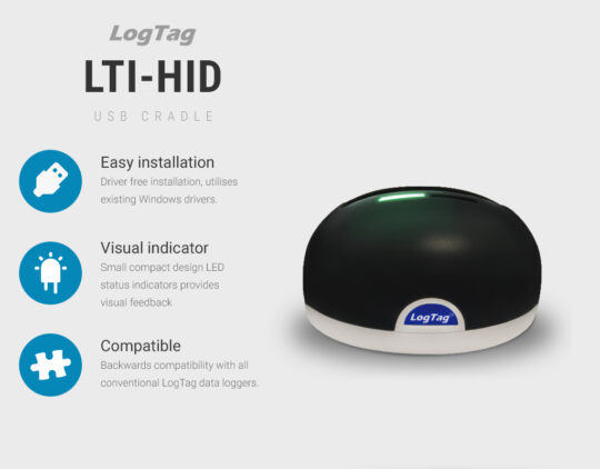 LTI HID USB Data Logger Interface Cradle – Loggershop