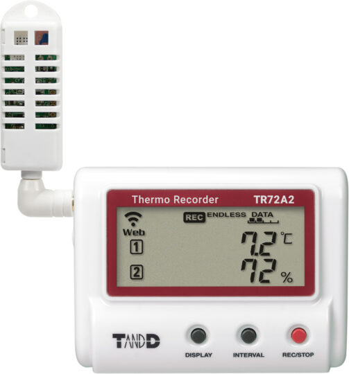 TR72A2 Wi-Fi, Bluetooth and USB Humidity and Temperature Data Logger ...